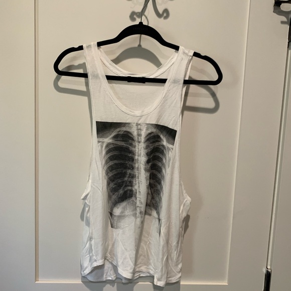 Popular Basics | Tops | Popular Basics Chest Xray Tank Top | Poshmark